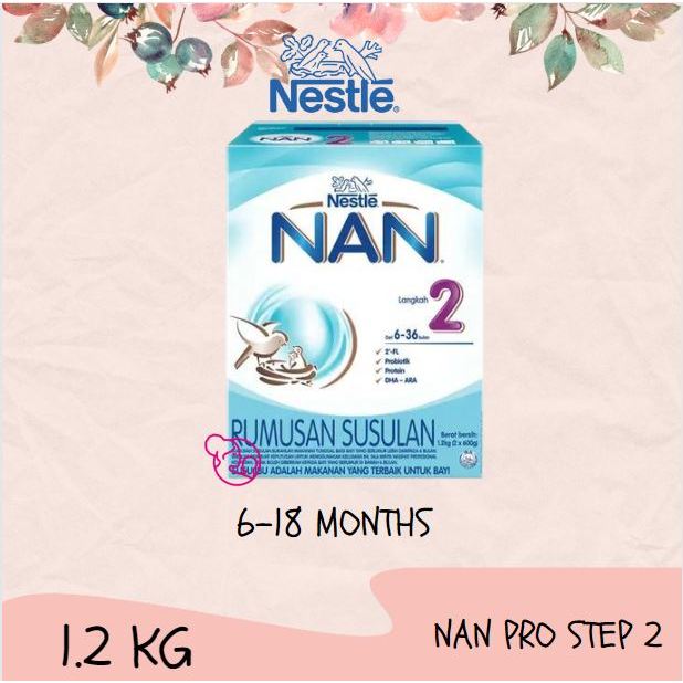 Nestle Nan Pro Step 2 (2'-FL) (1.2kg) Exp: 04/2025 | Shopee Malaysia
