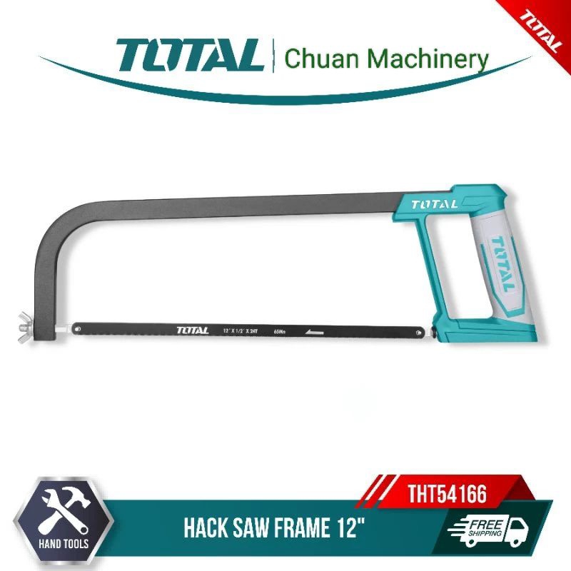 (Ready Stock) TOTAL 12" Hacksaw Frame 300mm - THT54166 | Shopee Malaysia