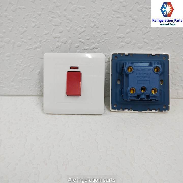CZ putih suis soket 10a 13a 15a 20a aircond suis heater soket palam lampu kipas 白色插座开关 white ...