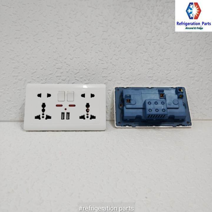 CZ putih suis soket 10a 13a 15a 20a aircond suis heater soket palam ...