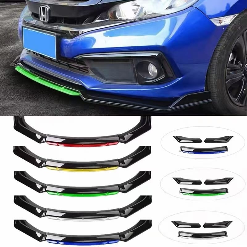 New car front lip diffuser bumper universal front lip bumper toyota ...