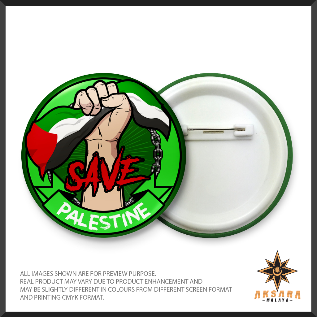 Button Badge Palestine - 58mm size - Peace Palestine | Shopee Malaysia