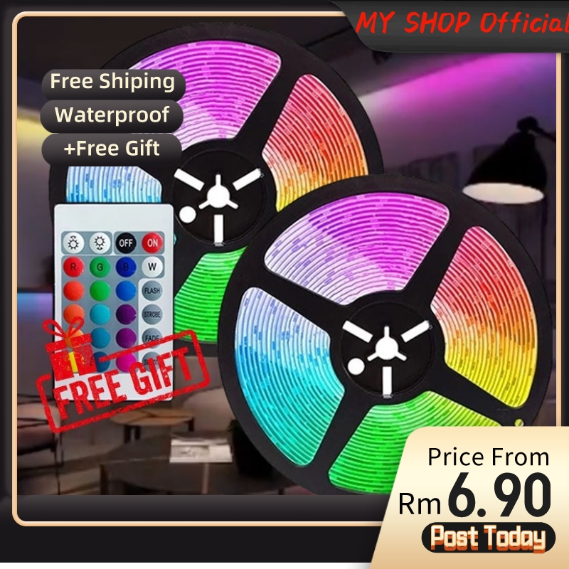 Waterproof LED Strip Light RGB LED Light Strip 2835 LED Tape Lights ...