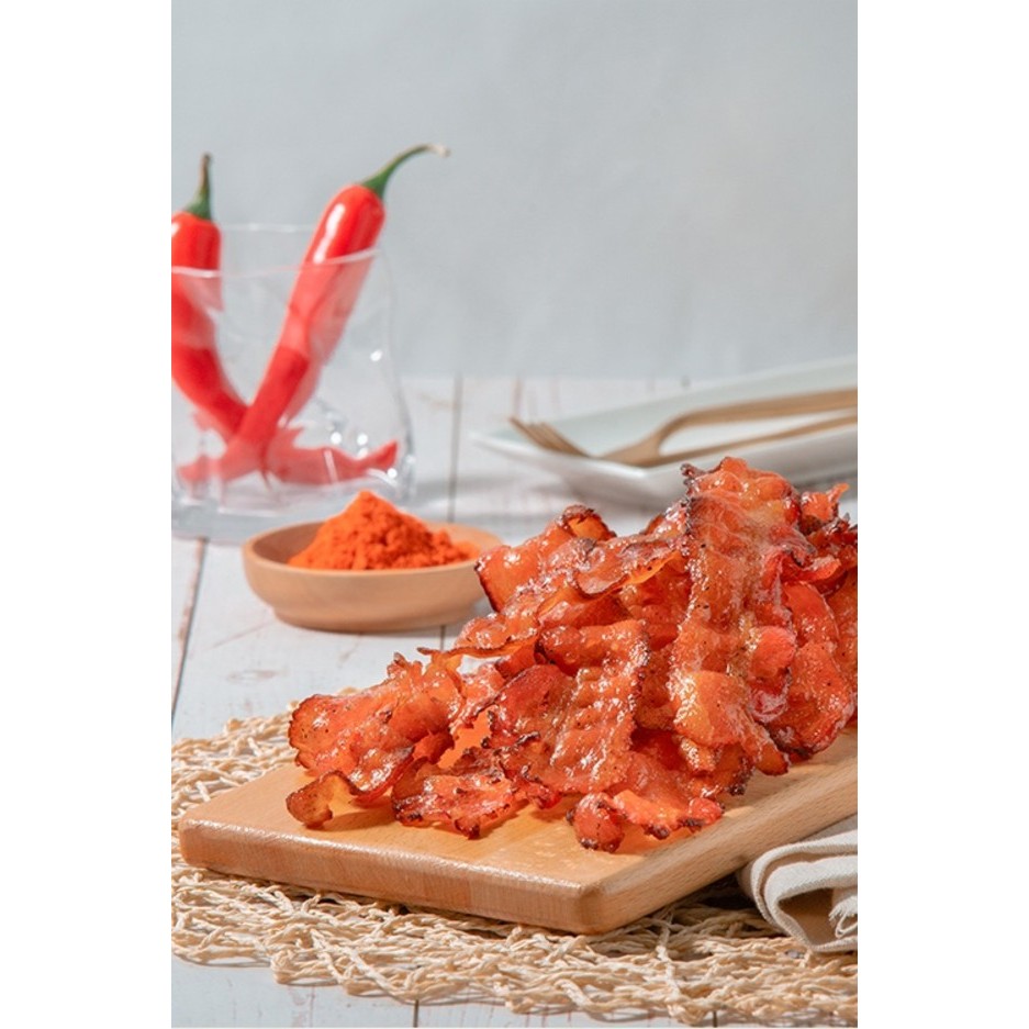 (500gm) Loong Kee Bacoon Gui Fei Dried Meat 龙记贵妃肉干 辣味香妃五花肉干 | Shopee ...
