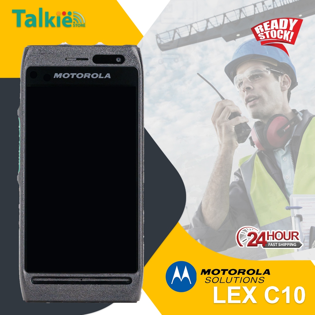 MOTOROLA LEX C10 [DEMO SET 99.9% NEW] 4G POC RUGGED PHONE | Shopee Malaysia