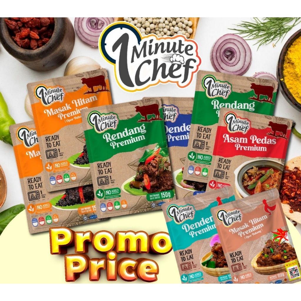 (COMBO PACK)1 Minute Chef MEAL PACK | Shopee Malaysia