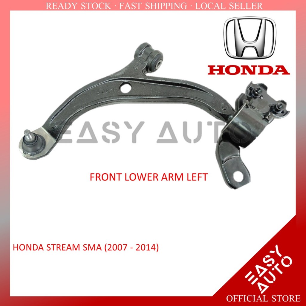 HONDA STREAM SMA RN6 RN8 (2007 - 2014) - 51360-SMA-050 FRONT LOWER ARM ...