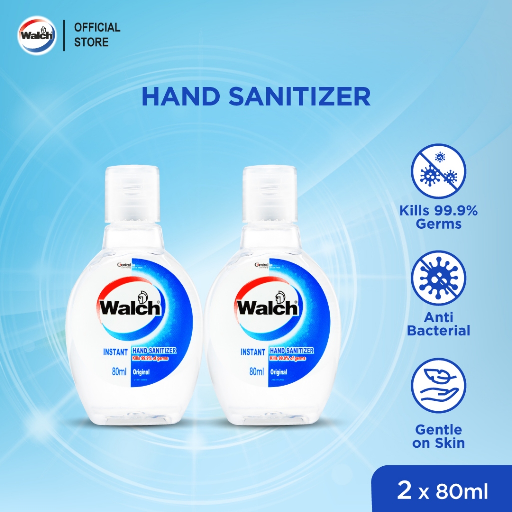 [TWIN PACK] Walch Hand Sanitizer (80ml) | Shopee Malaysia
