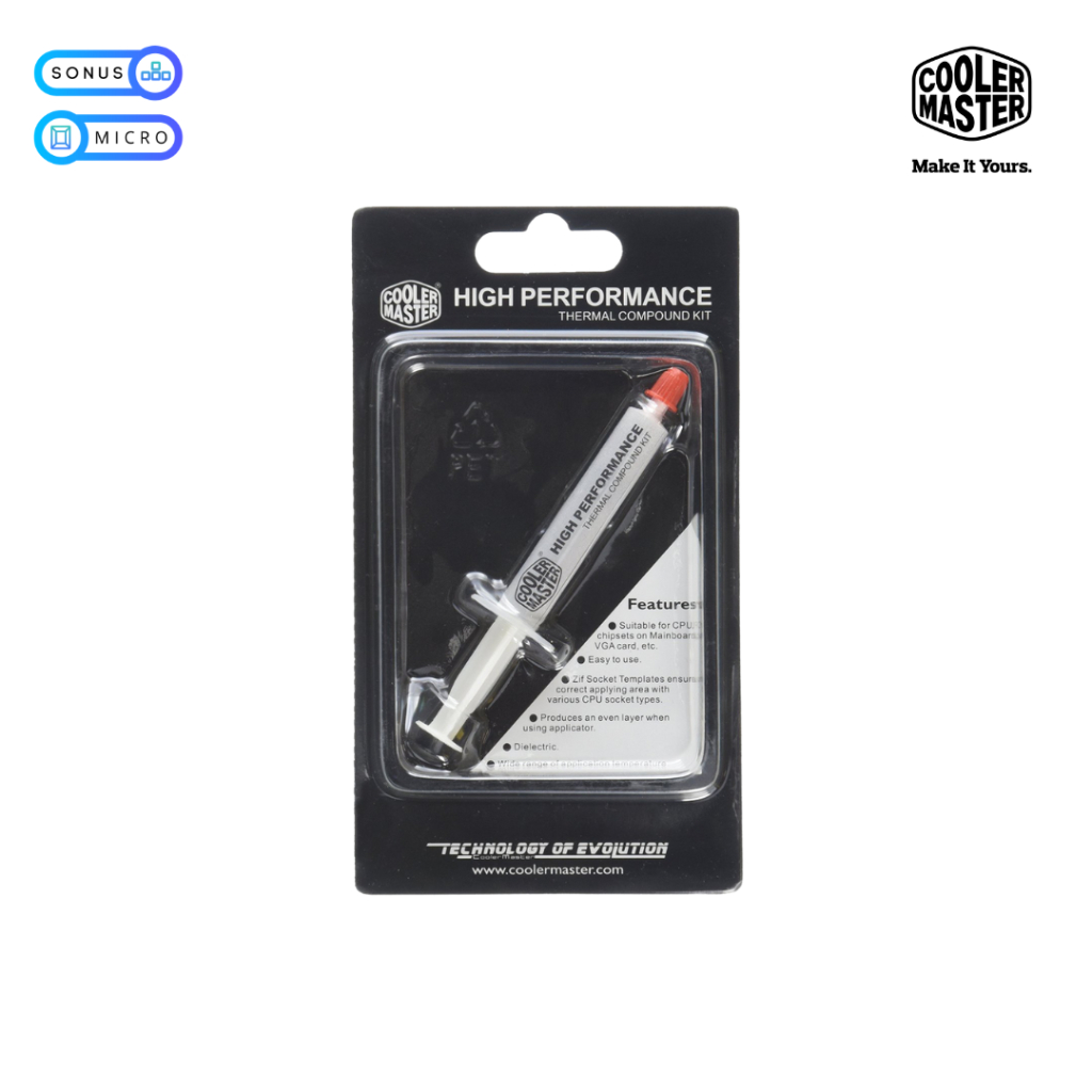 Cooler Master High Performance Thermal Paste Grease ( HTK-002-U1 ...
