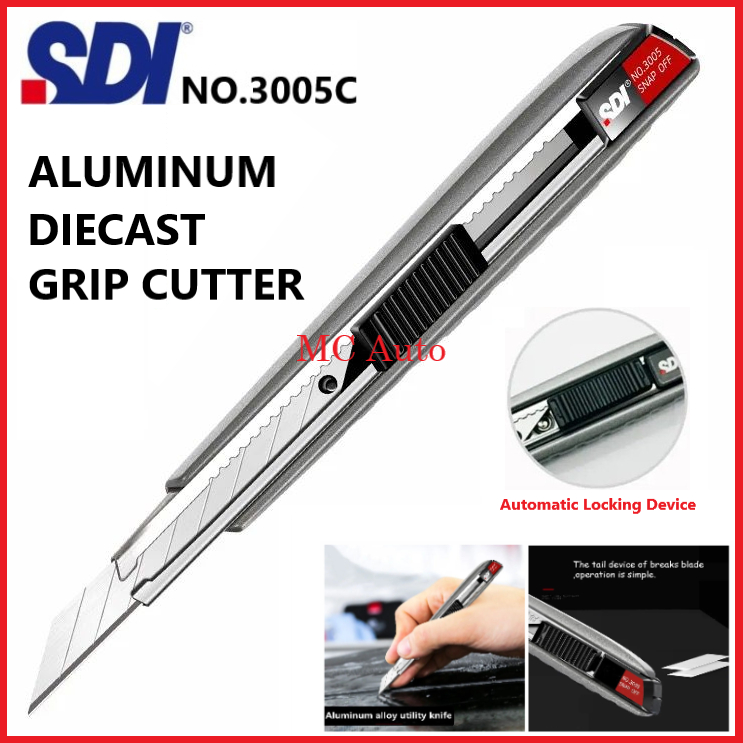 【Heavy Duty】 Alloy SDI 3005C Aluminum Cutter Knife Blade Metal NT ...