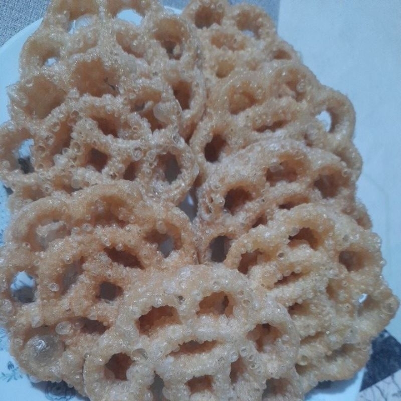 Kuih Goyang/Kuih Cuan Bunga Ros | Shopee Malaysia