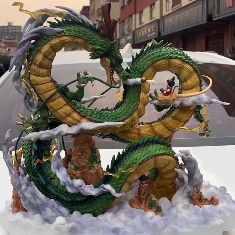 🔥READY STOCK🔥54CM DRAGON BALL YOYO DRAGON SHENRON SMALL GOKU COPY RESIN ...