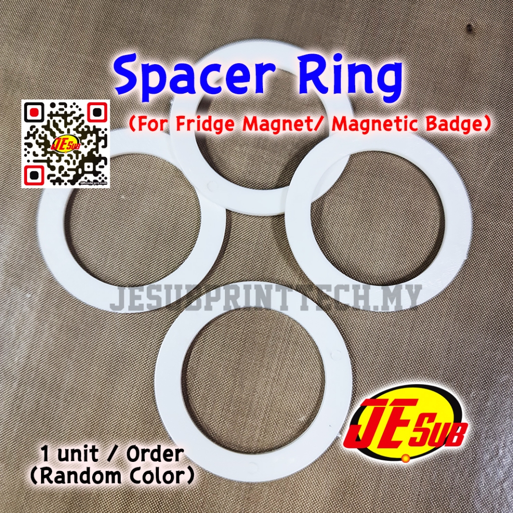 Spacer Ring For Button Badge Production / Plastic Spacer O-Ring(Fridge ...