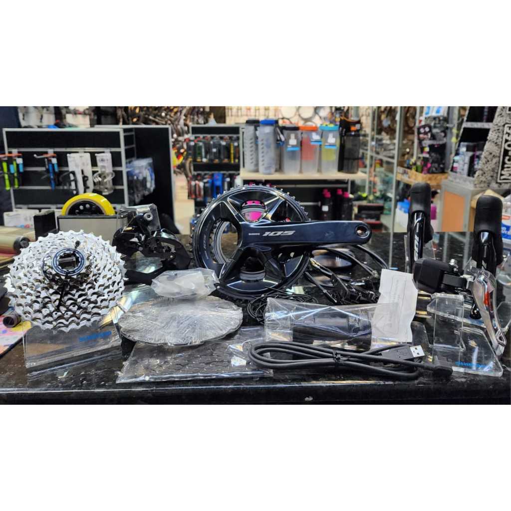 Shimano 105 DI2 R7170 170MM 12Speed 50 - 34T DISC BRAKE GROUPSET ...