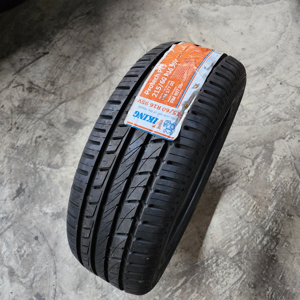 (Year 22) Viking PT6 215/60R16 Inch Tayar Tire (FREE INSTALLATION ...