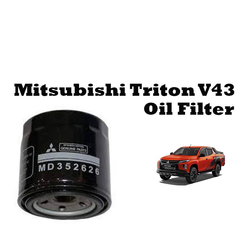 Original Mitsubishi Triton V43, V45, V75, V93, V97 & v Oil Filter ...