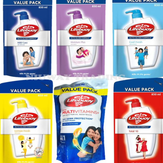 Lifebuoy Body Wash Refill Pack 850ml/800ml /850mlx2 | Shopee Malaysia