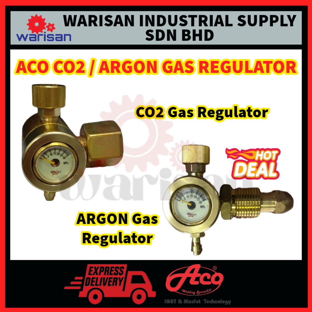 ACO CO2/ARGON GAS REGULATOR/222 SAVING CO2 REGULATOR | Shopee Malaysia