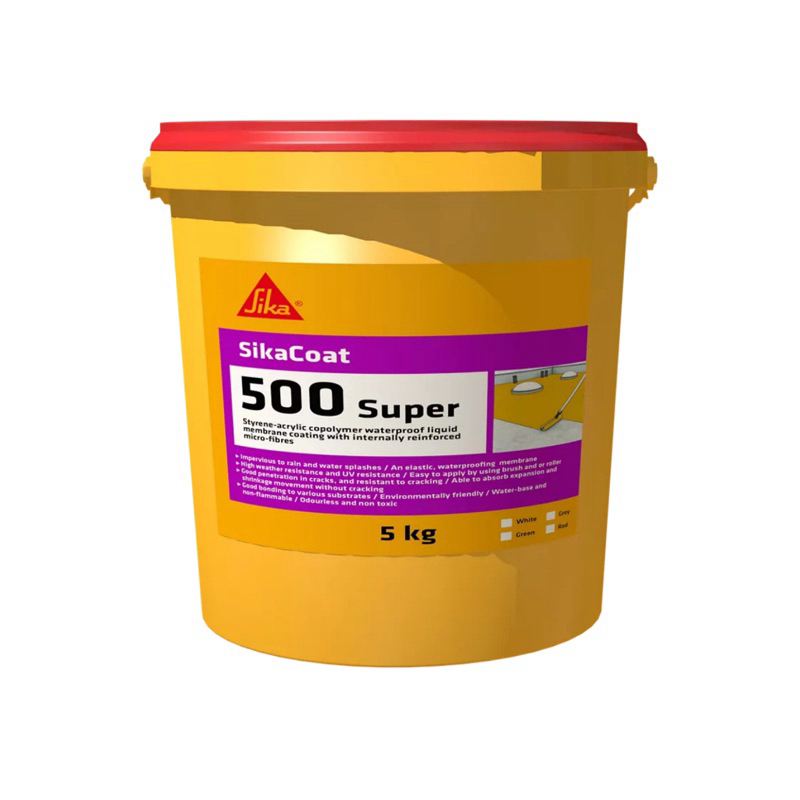 Sika coat -555 super 5KG / waterproofing coating | Shopee Malaysia