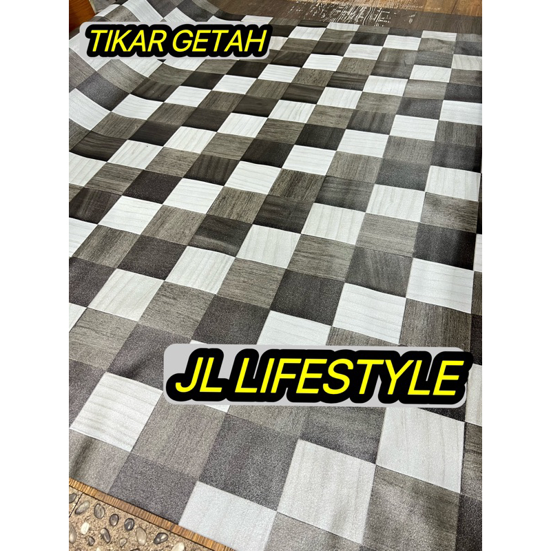 TIKAR GETAH QUALITY BUATAN THAILAND 🇹🇭 1.53M/ 5' KAKI x 0.40MM TEBAL ...