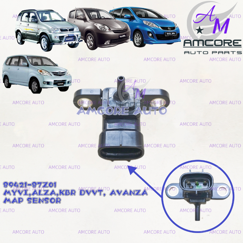 PERODUA MYVI / ALZA / KEMBARA DVVT / TOYOTA AVANZA - AIR MAP SENSOR ...
