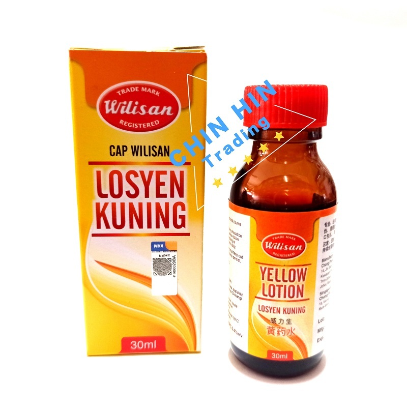 [WILISAN] Losyen Kuning 黄药水 Yellow Lotion ( 30ml per bottle ) | Shopee ...