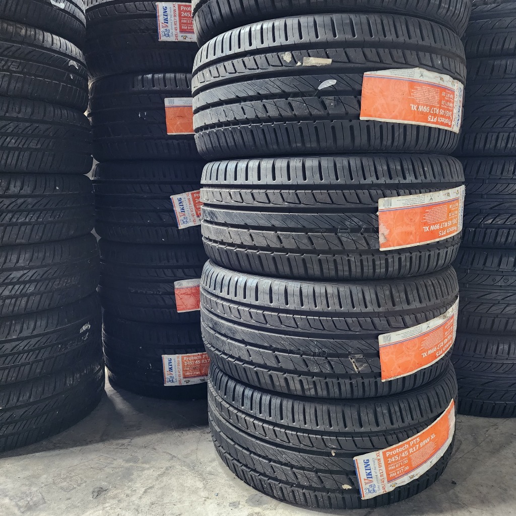 (Year 22) Viking CT5 245/45R17 Inch Tayar Tire (FREE INSTALLATION ...