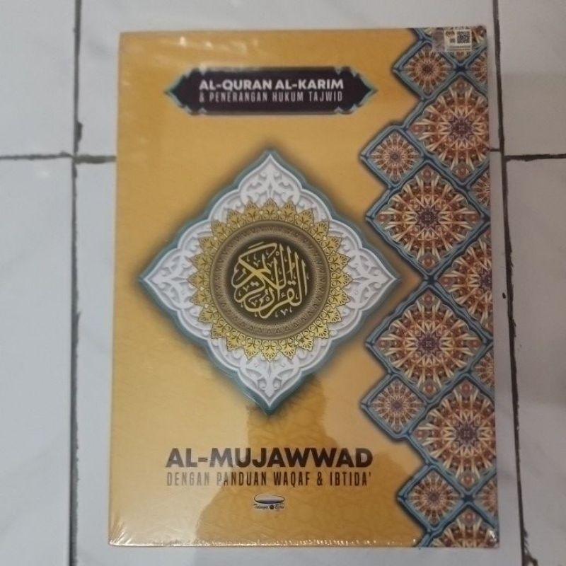 Al Mujawwad A4 Al Quran Hukum Tajwid | Shopee Malaysia