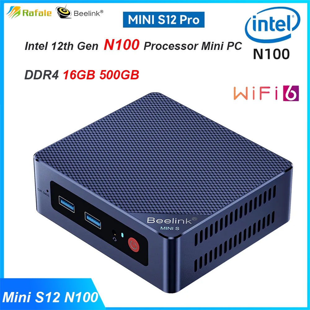 Beelink Mini S12 Pro Intel 12th Intel N100 MINI PC Windows 11 DDR4 16GB ...
