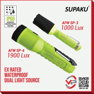 SUPAKU EXPLOSION PROOF LED FLASHLIGHT / LED LIGHT AA BATTERY (AFW-SP3 ...