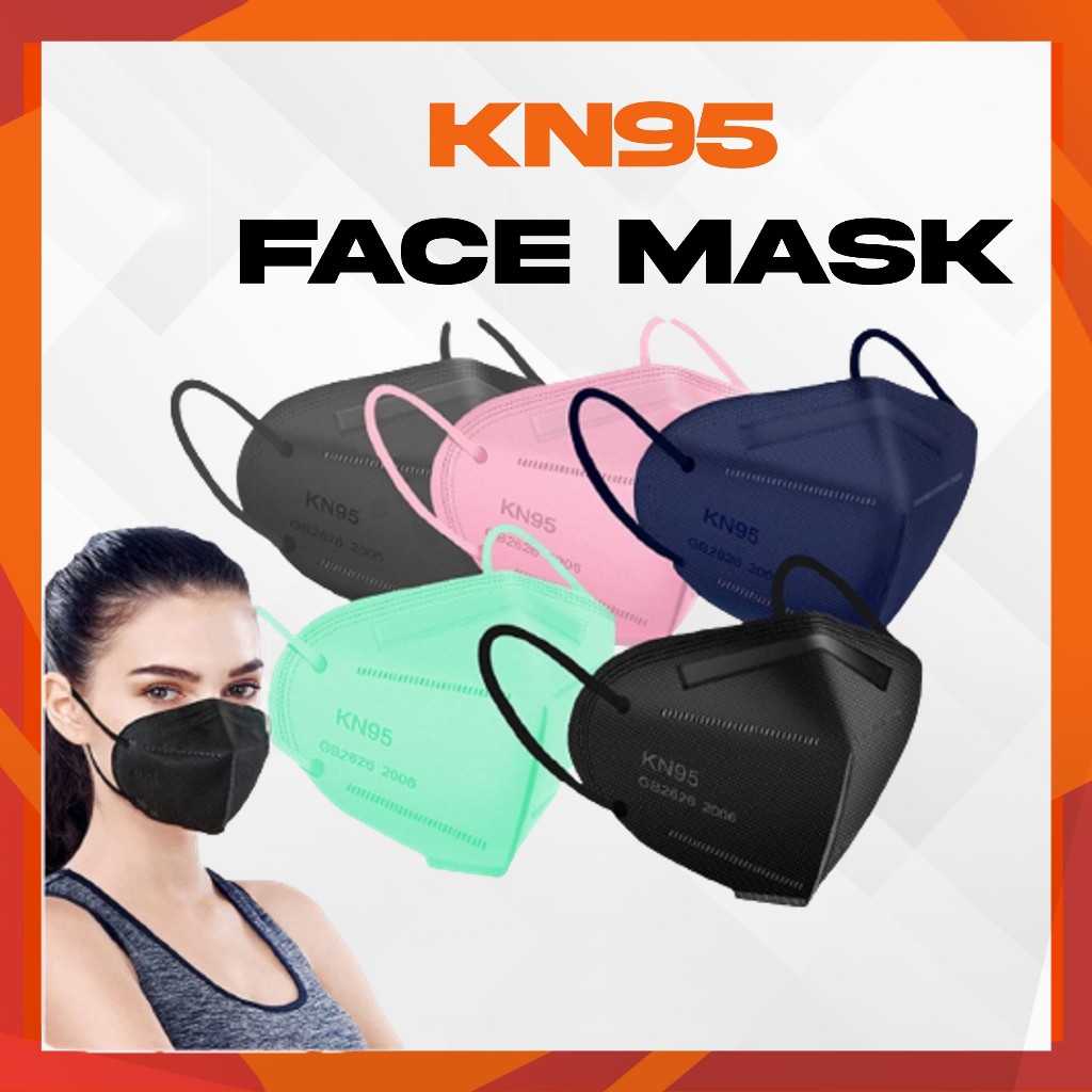 KN95 10 PCS per pack 5 Layer Face Mask Ready Stock Penutup Mulut ...