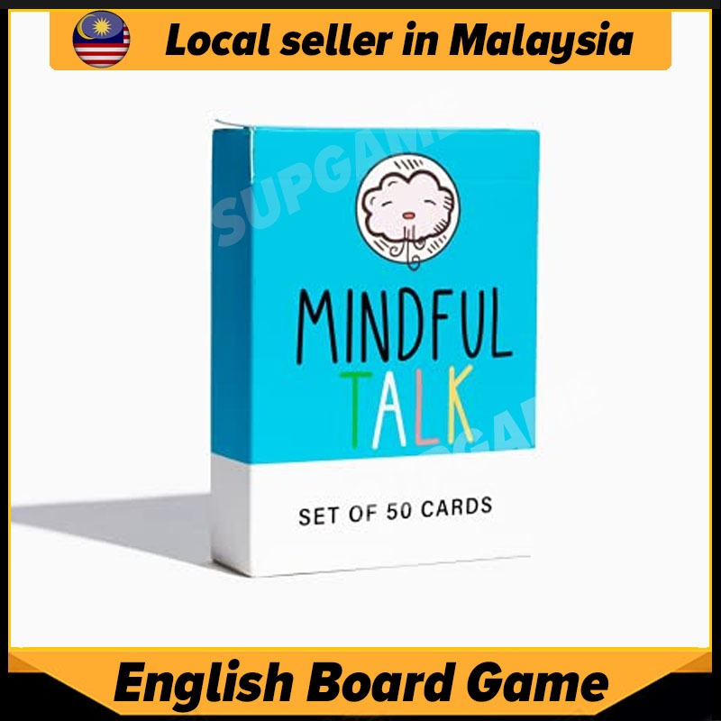 MINDFULNESS GAME FOR KIDS: MINDFUL TALK CARDS | Shopee Malaysia
