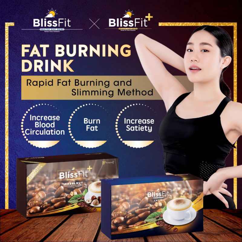 SLIMMING COFFEE BLISSFIT LATTE DAN MOCHA X 10 LEBIH BERKESAN 15Sachets ...