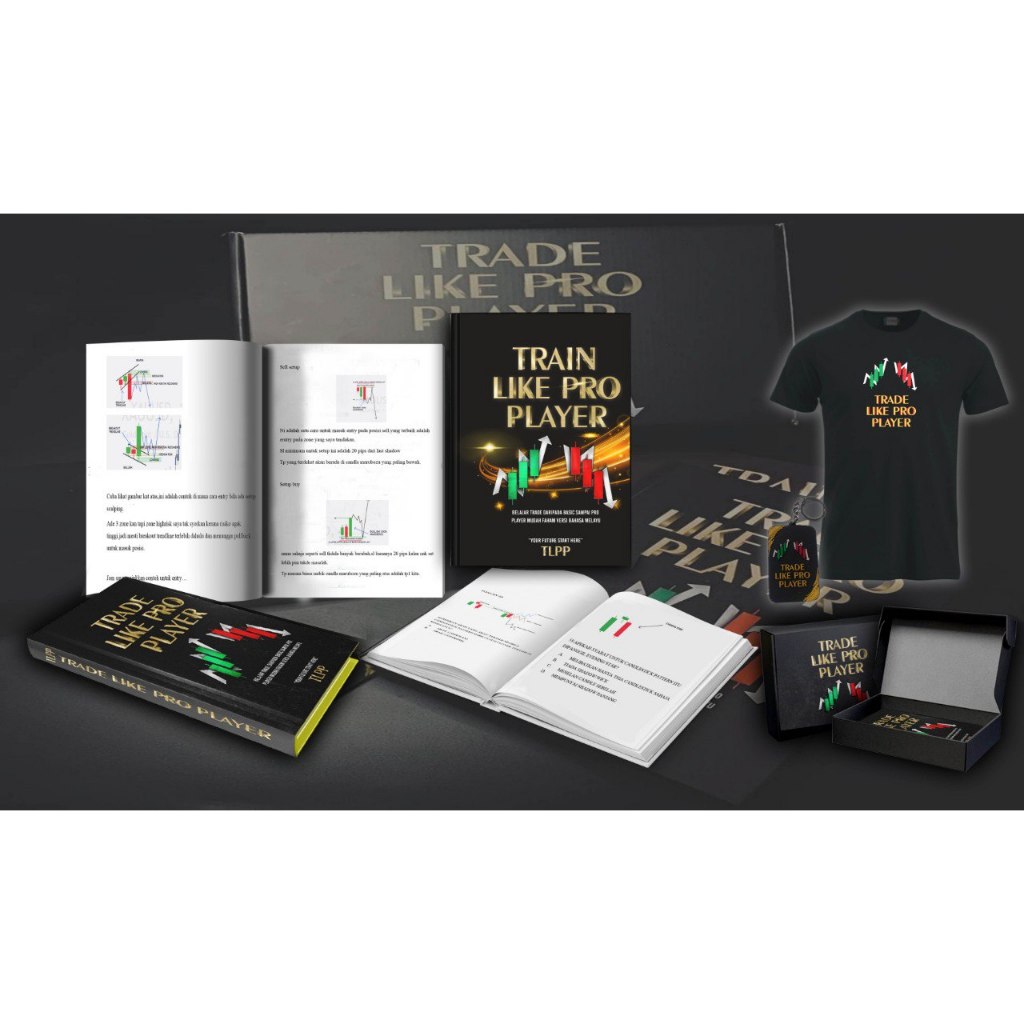 BUKU TRADE AND TRAIN LIKE PRO | Shopee Malaysia