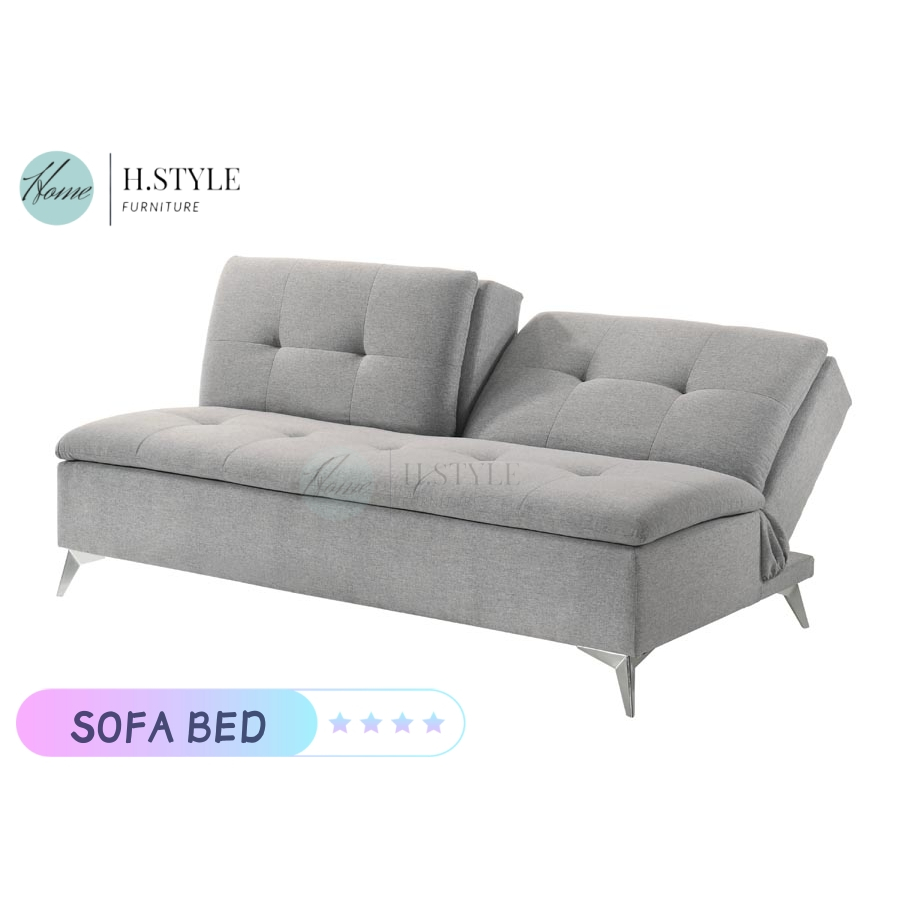 H STYLE HS244 FOLDABLE 3 SEATER SOFA BED | Shopee Malaysia