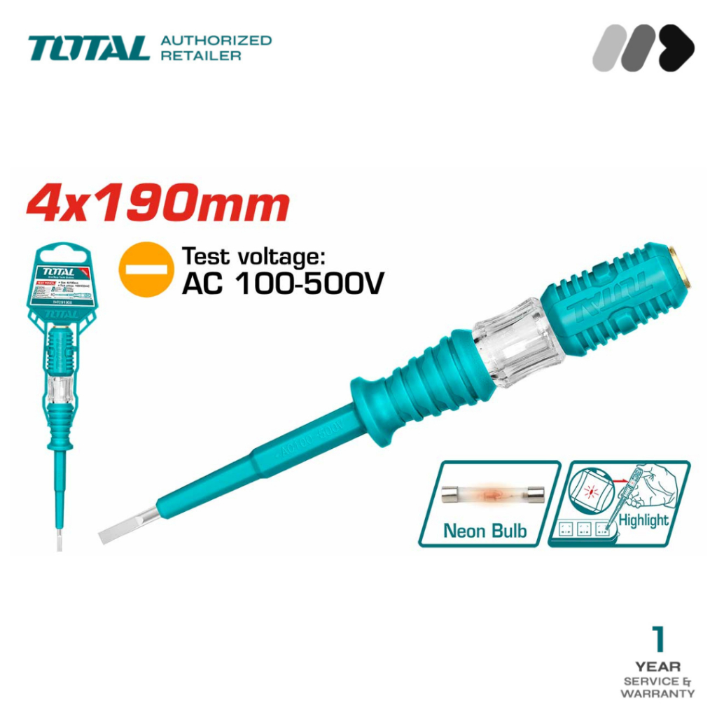 TOTAL Test Pen (190mm/7.5") THT291908 | Shopee Malaysia