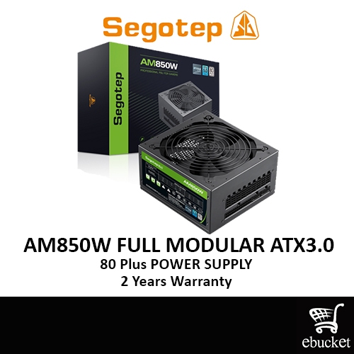 SEGOTEP AM850W 80 PLUS POWER SUPPLY ATX 3.0 PCIE 5.0 | Shopee Malaysia