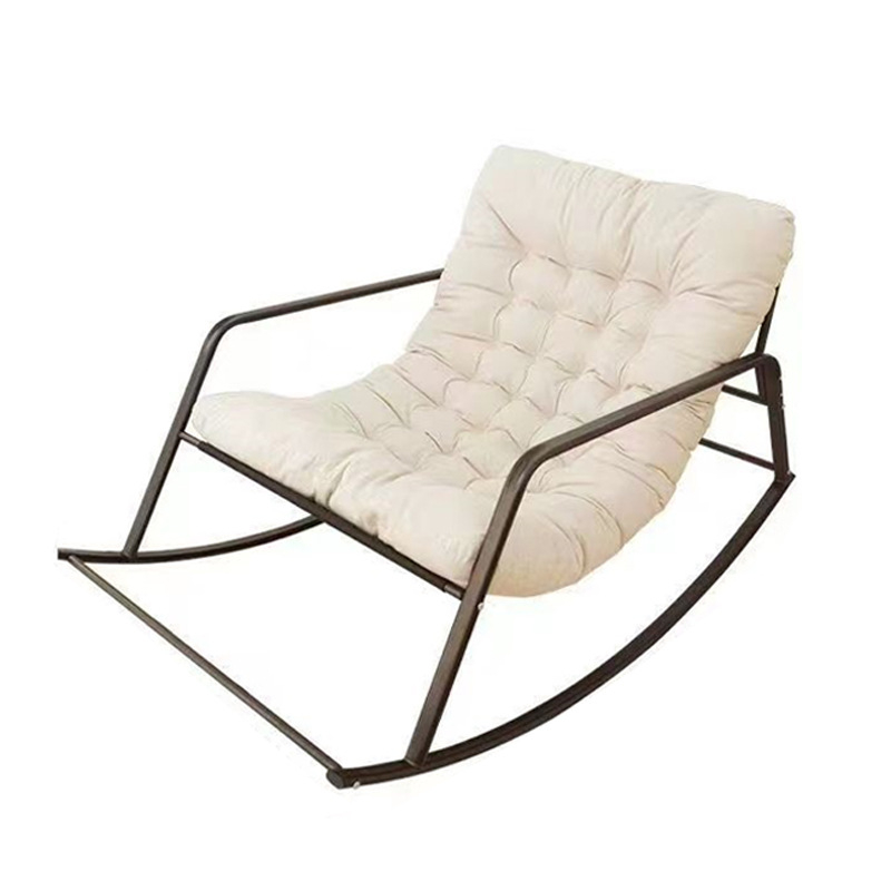 Lazy sofa rocking chair leisure chair living room balcony elderly lady ...