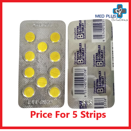 Dyna B Complex Tablet 50's (5 strips) (Exp: 6/2027) | Shopee Malaysia