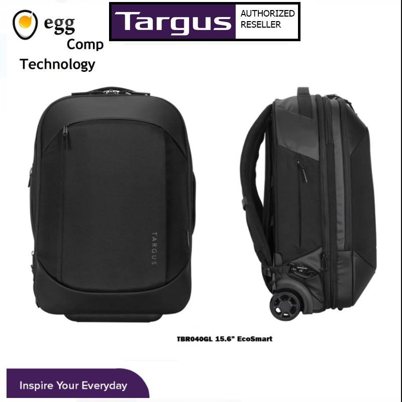 TARGUS TBR040 TARGUS BP 15.6 INCH ECOSMART MOBILE TECH TRAVELER ROLLING ...