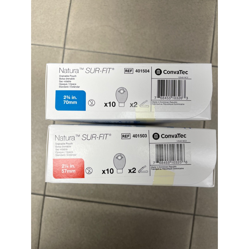 CONVATEC DRAINABLE POUCH STOMA BAG 57MM 401508 / 70MM 401509 / 57MM ...