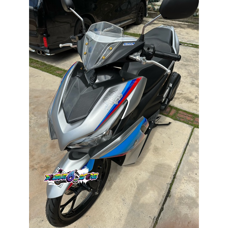Yamaha NVX155 V2 V3 Basic Accessories Carpet Visor Radiator Cover Dada ...