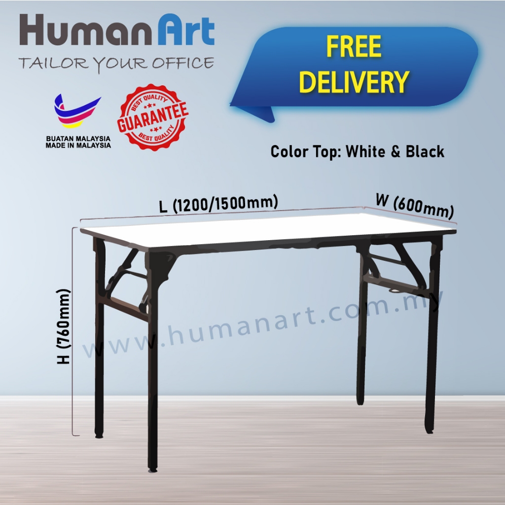 HumanArt Banquet Table Folding Table Foldable Table Meja Banquet Meja ...