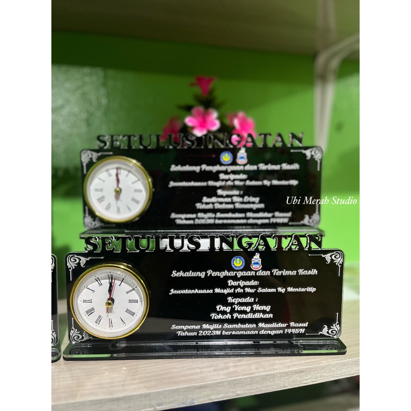 Cenderahati Jam ( Acrylic) | Shopee Malaysia