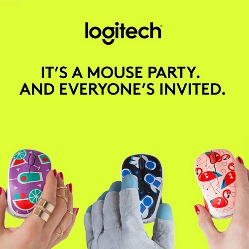 Logitech M238 Party Collection Wireless Mouse | Shopee Malaysia