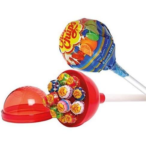 Chupa Chups Lollipop Mega Chups Fruity Flavours 180g (15 sticks x 12g ...