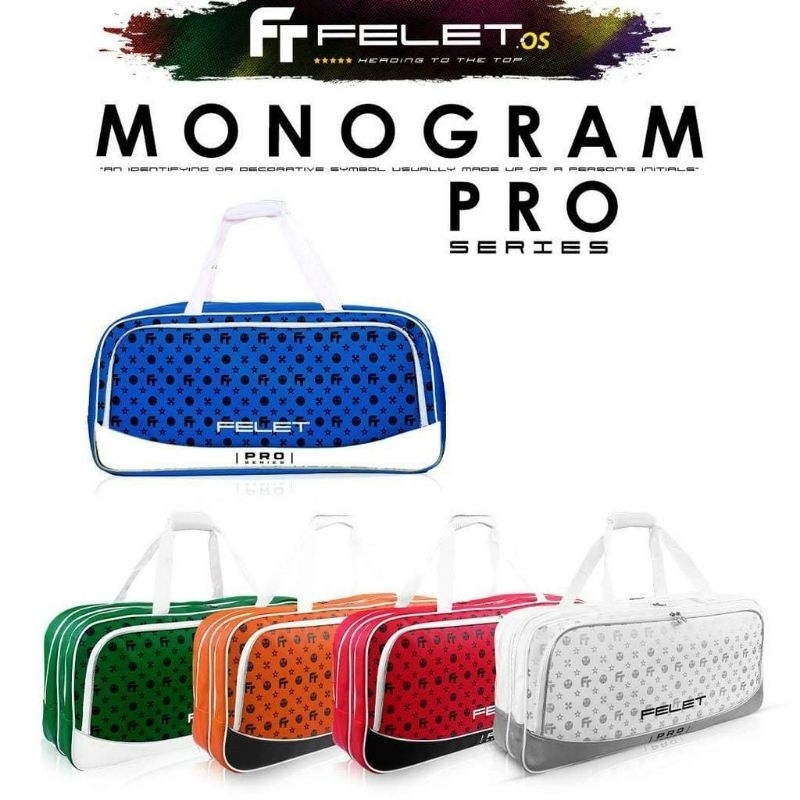 Felet Monogram Pro Series 2 compartment Badminton Bag | Shopee Malaysia