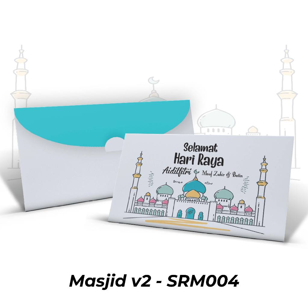 SAMPUL DUIT RAYA 10 keping 1 Packet | Melintang | Wallet | 11 Design ...