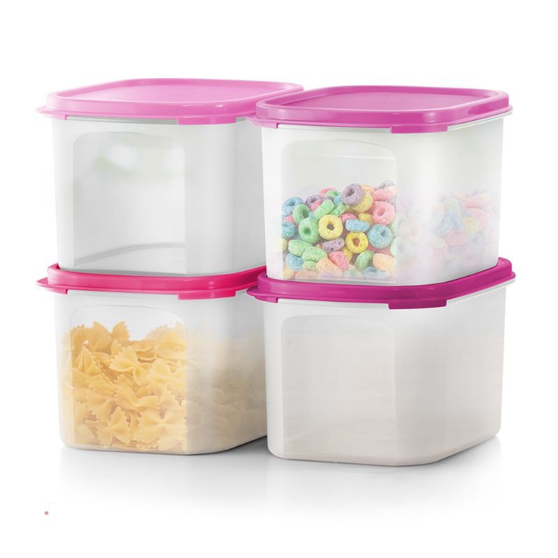 Tupperware (4 Pcs) Modular Mates Mini Rectangular II 1.9l | Shopee Malaysia