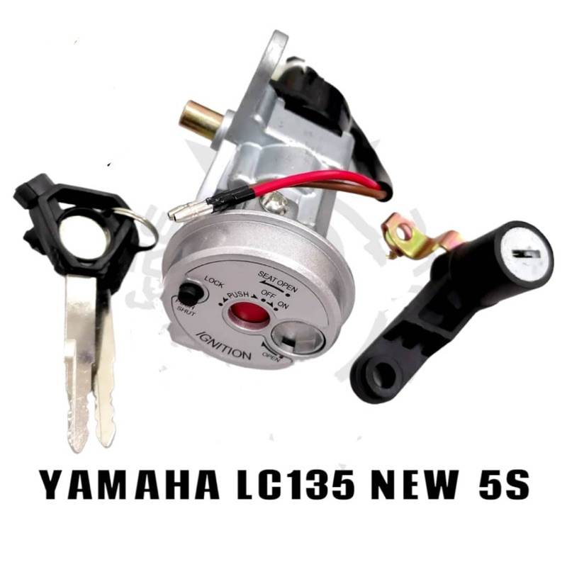 YAMAHA LC135 NEW 5 SPEED LC NEW MAIN SWITCH SET MAIN SUIS KUNCI SET ...